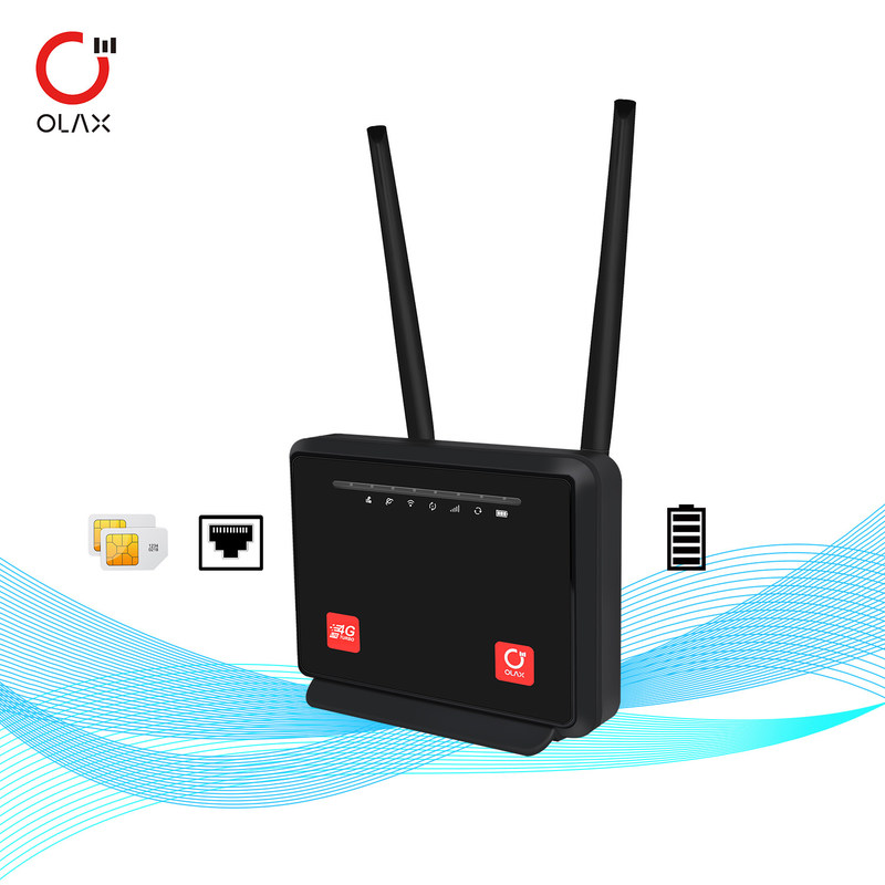 Olax CPE Router MC60 mit 5000mAh Batterie 4g Lte Wifi Router Indoor CPE ...